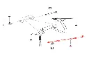 CABLE FOOT ACCELERATOR FOR MAHINDRA TRACTOR (E008002298B91)