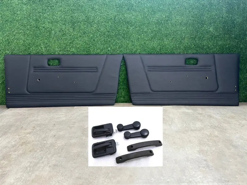 Black Custom Door Panel Set With Fitting For Suzuki SAMURAI SJ410 SJ413 ...
